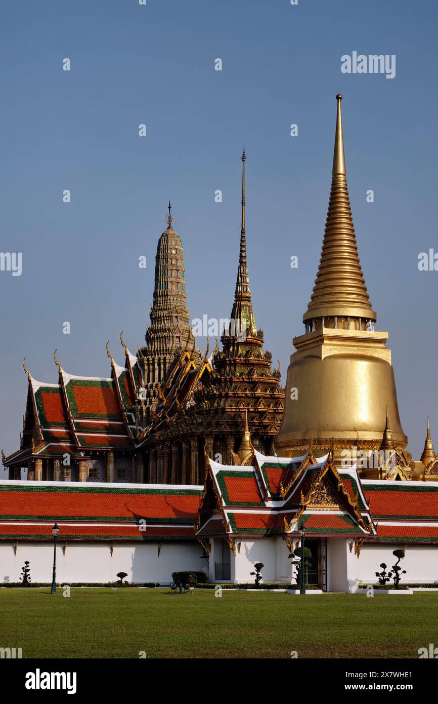 Thailand, Bangkok, Imperial Palace, Imperial city, the Golden Temple ...