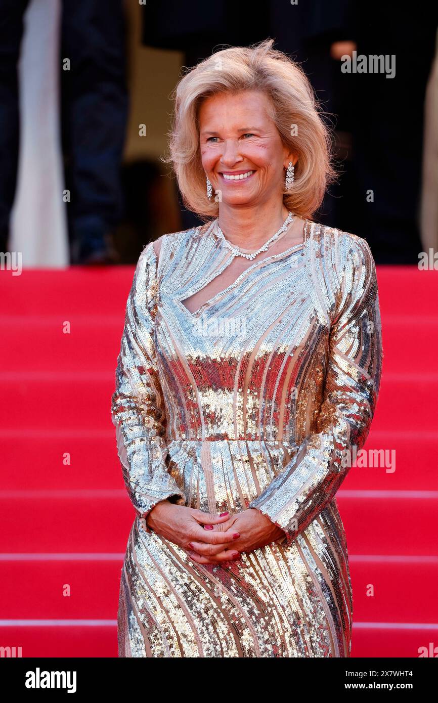 Iris Knobloch attends the red carpet premiere of 'Marcello Mio' during ...