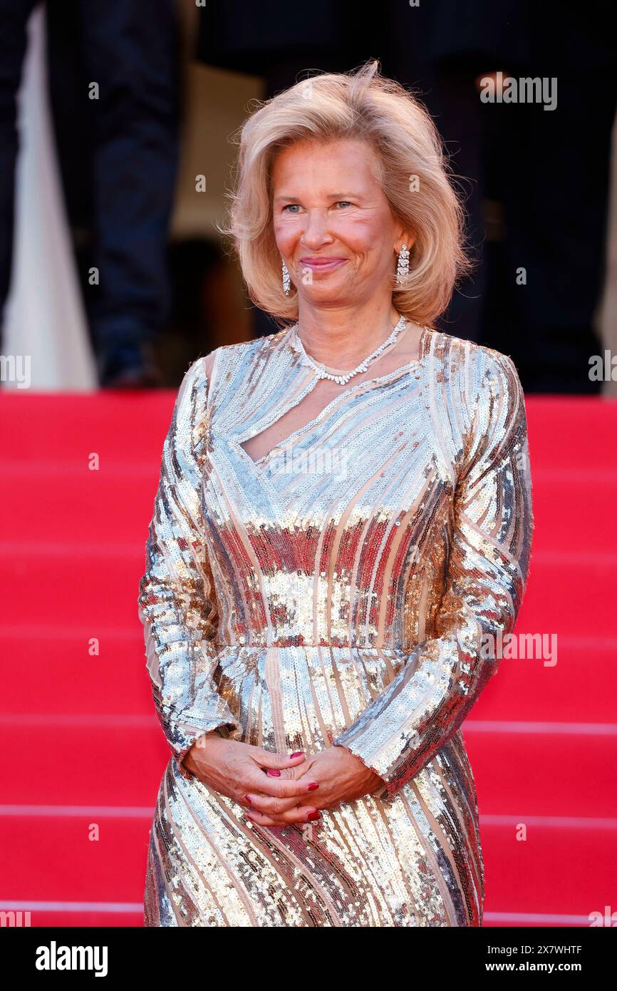 Iris Knobloch attends the red carpet premiere of 'Marcello Mio' during ...