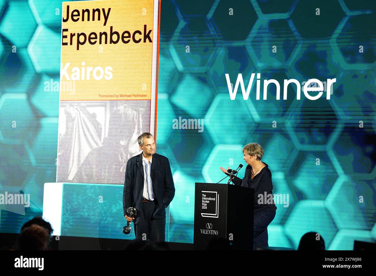 International Booker Prize 2024 winner Jenny Erpenbeck and translator ...