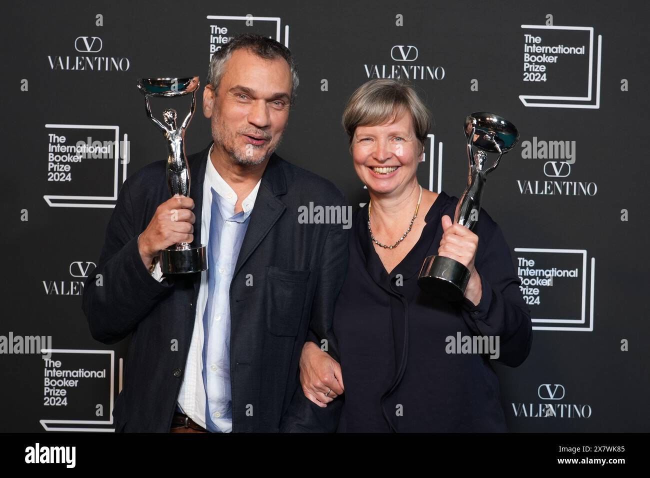 International Booker Prize 2024 winner Jenny Erpenbeck and translator ...