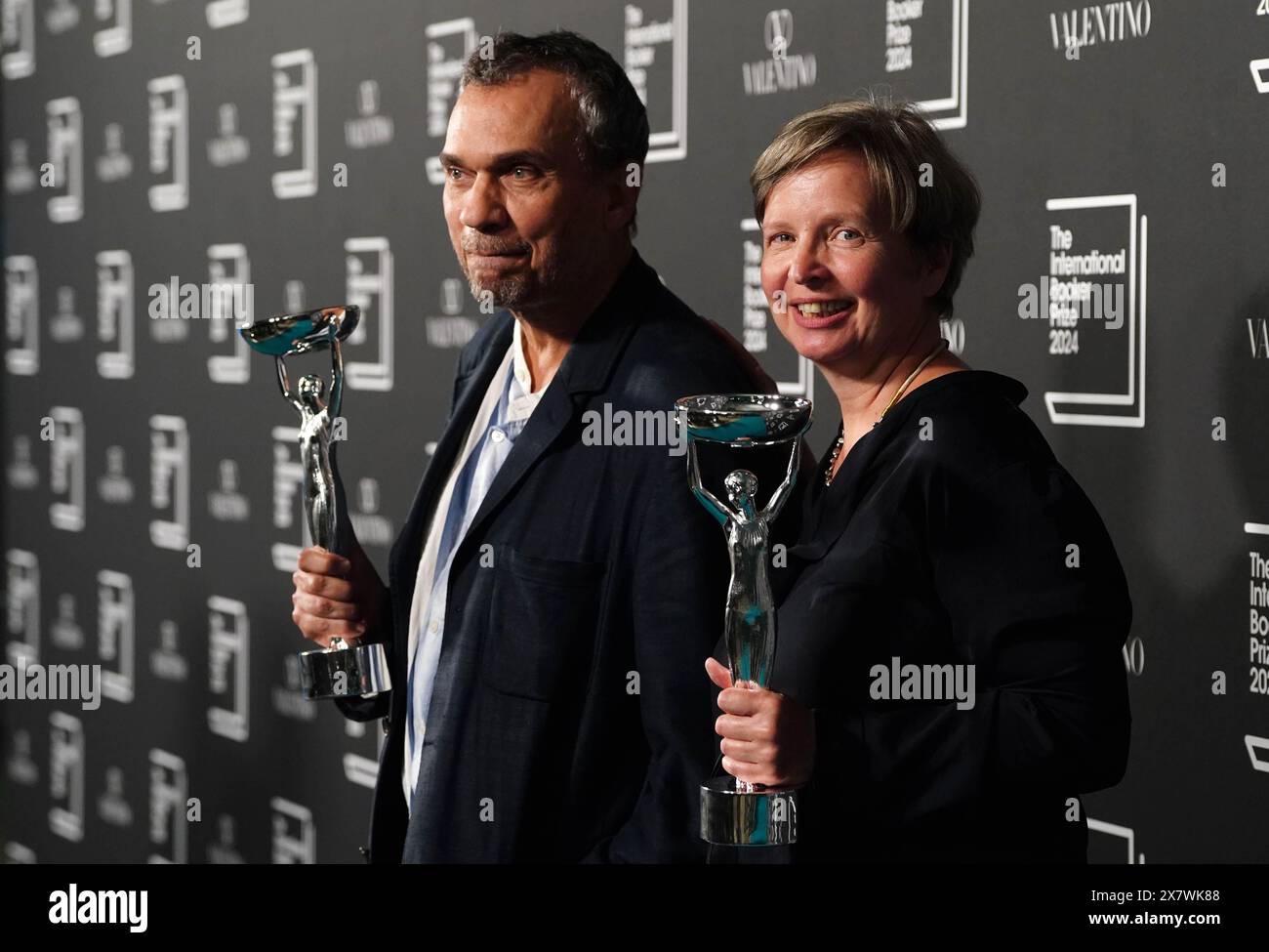 International Booker Prize 2024 winner Jenny Erpenbeck and translator ...