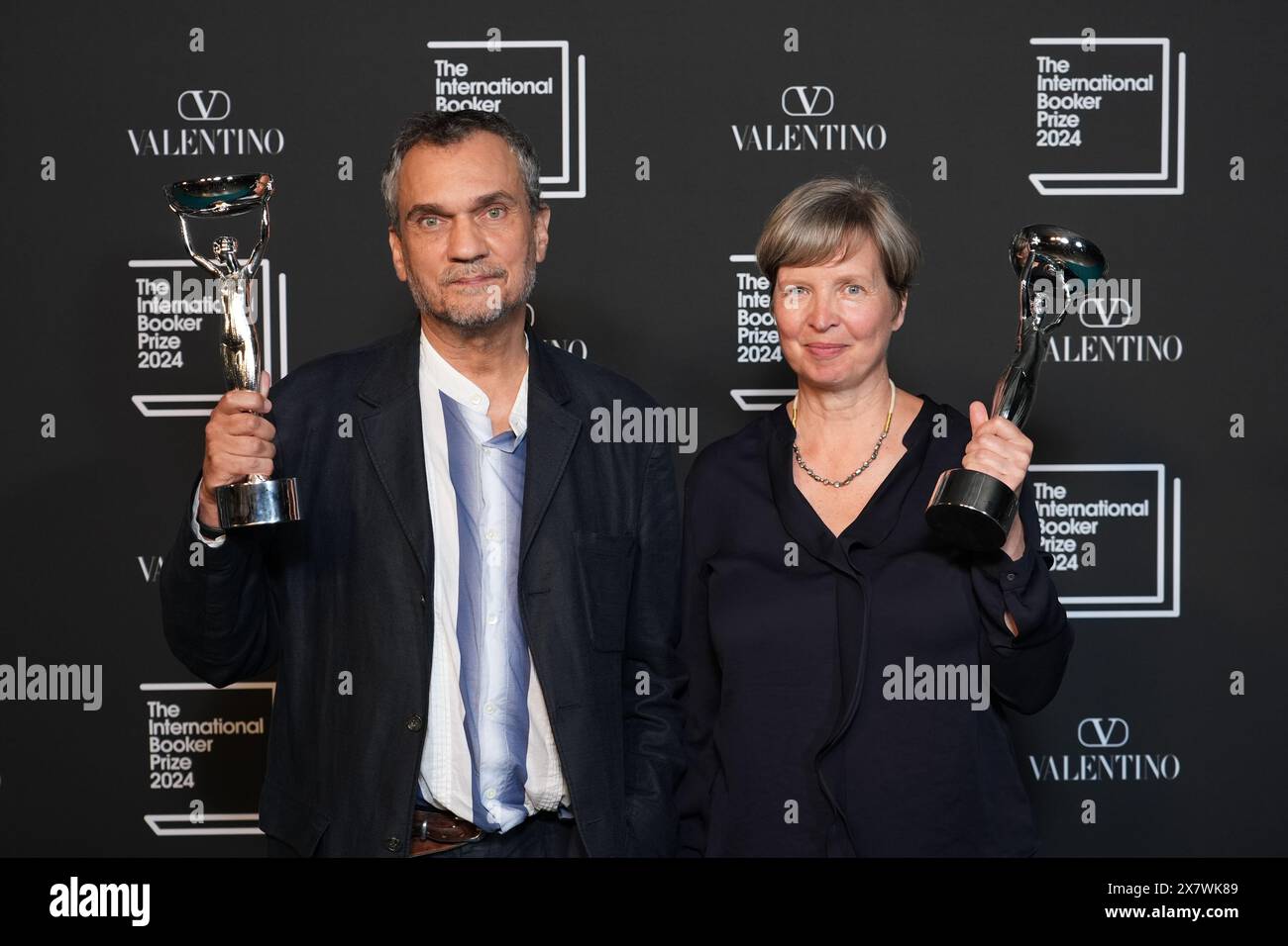 International Booker Prize 2024 winner Jenny Erpenbeck and translator ...