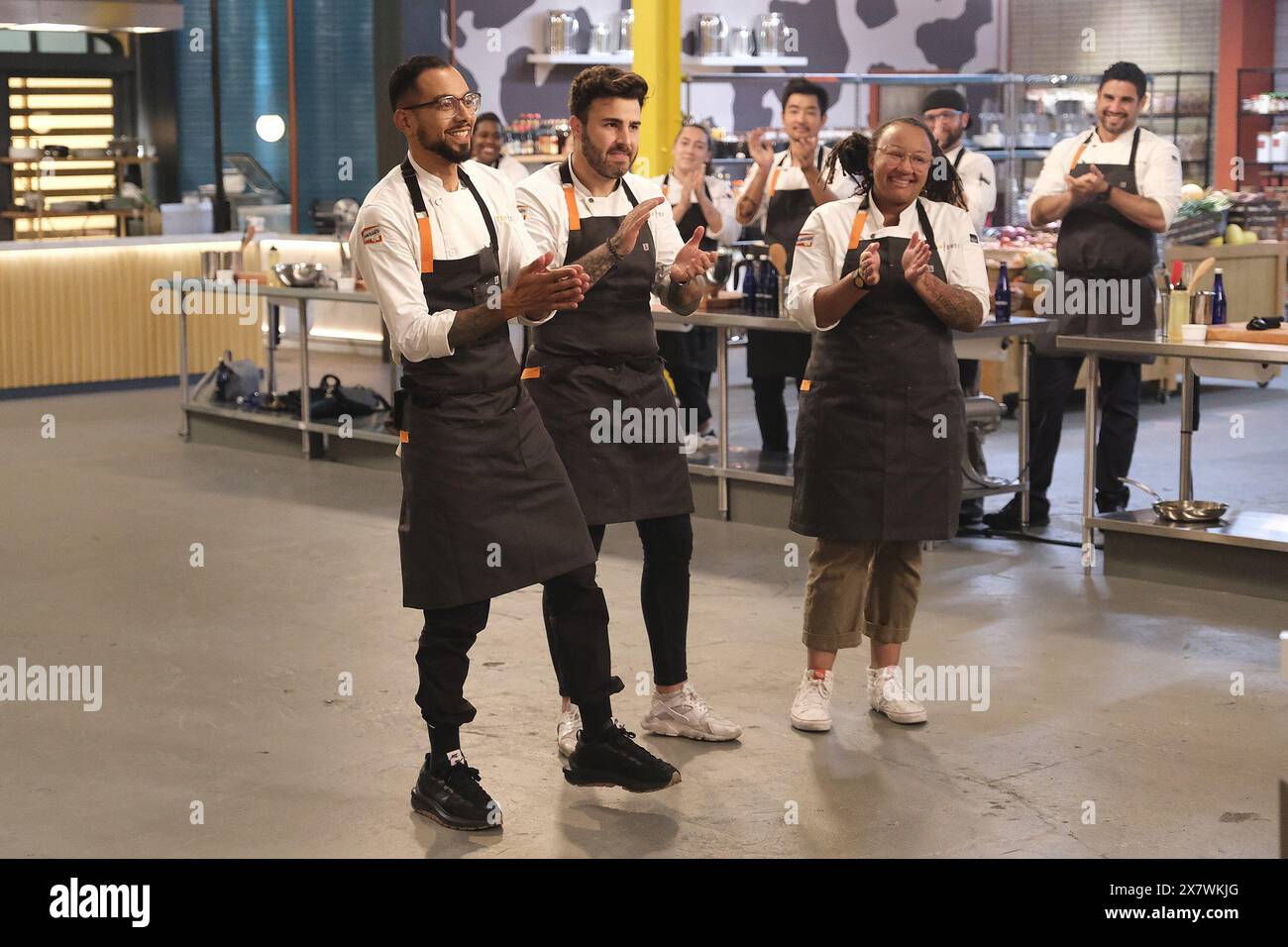 TOP CHEF, from left: Danny Garcia, Kevin D'Andrea, Amanda Turner ...