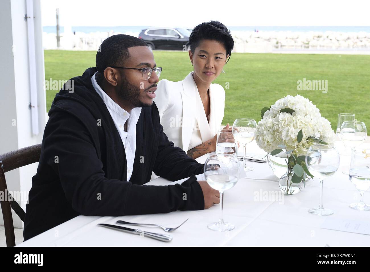 TOP CHEF, from left: Kwame Onwauchi, Kristen Kish, Restaurant Wars ...