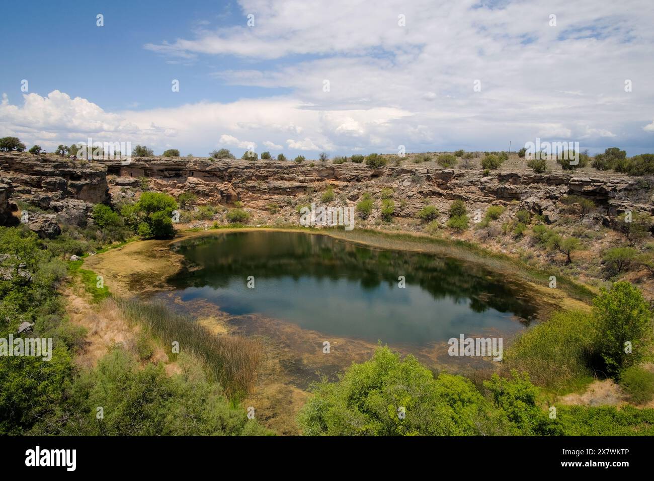 Montezuma's well near Sedona, Arizona Stock Photo - Alamy