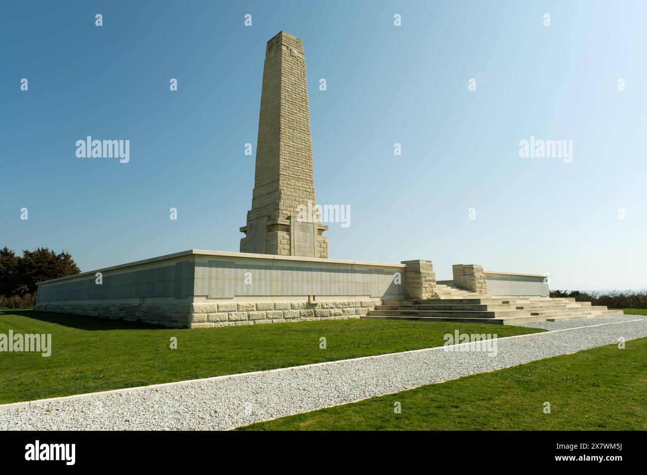 Canakkale, Turkey - Mar 18 2024: Cape Helles Memorial on Watchman Baba ...