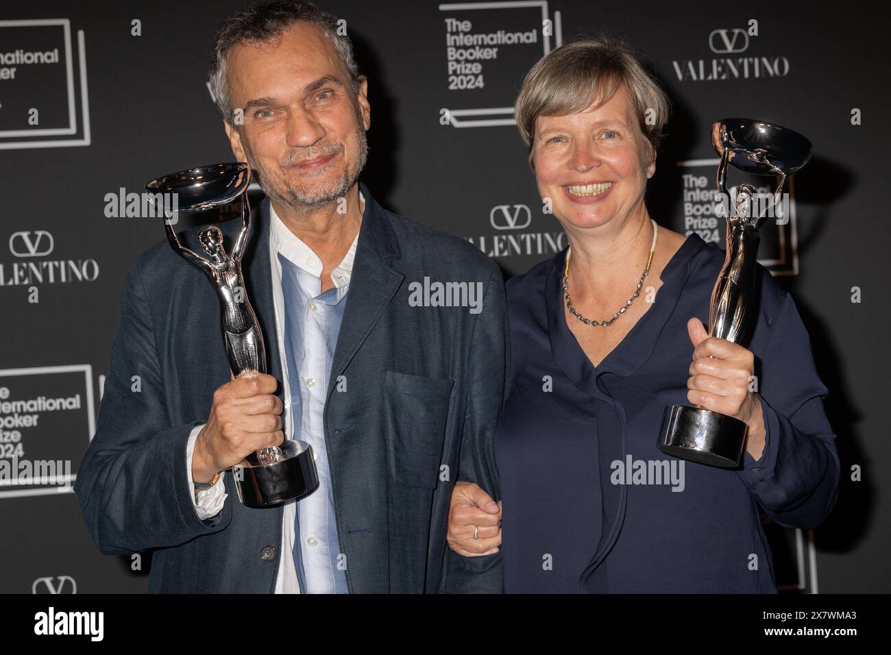 London, UK. Tuesday 21st May, 2024. German author of ‘Kairos’, Jenny ...