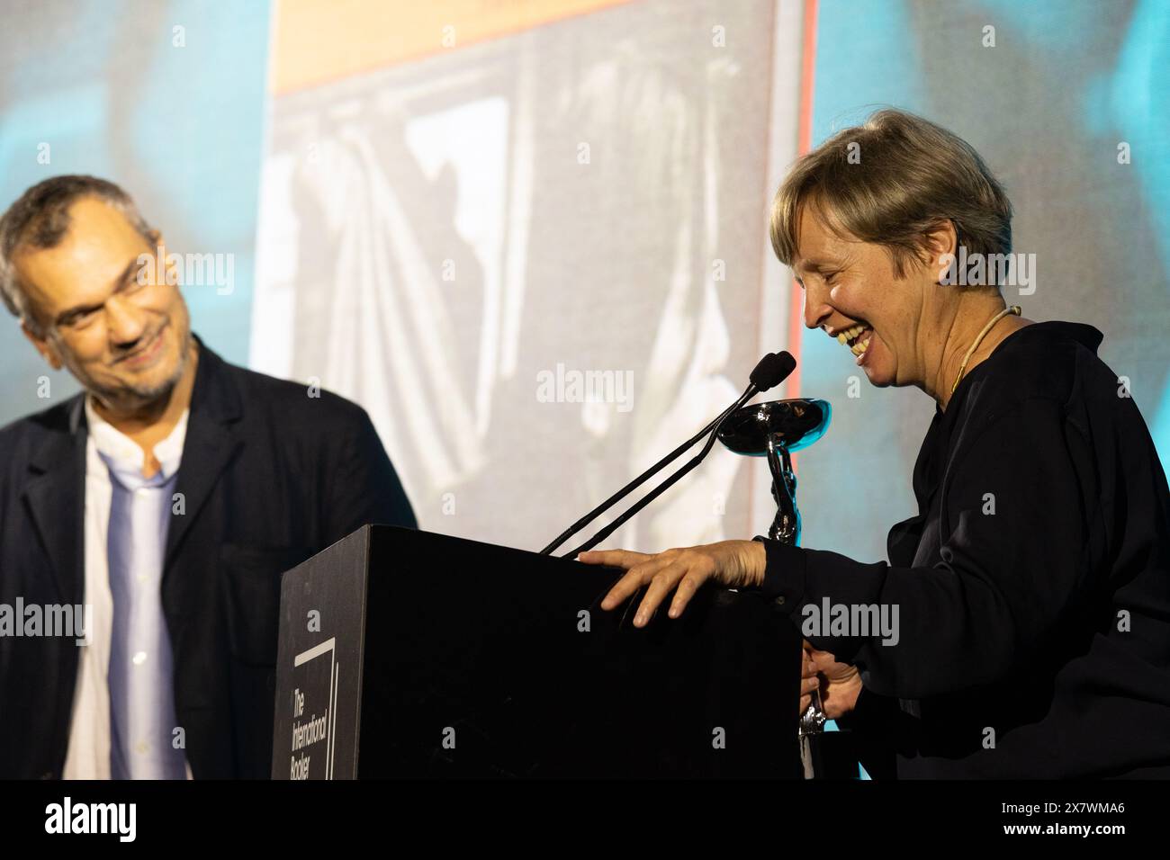 London, UK. Tuesday 21st May, 2024. German author of ‘Kairos’, Jenny ...