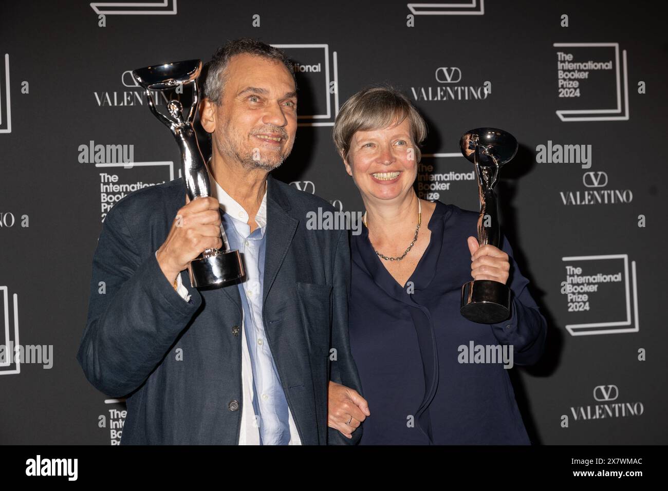 London, UK. Tuesday 21st May, 2024. German author of ‘Kairos’, Jenny ...