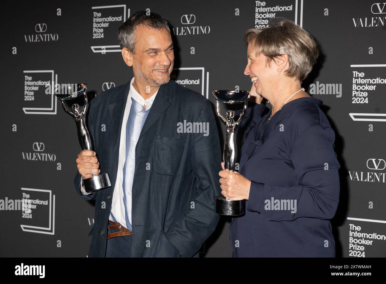 London, UK. Tuesday 21st May, 2024. German author of ‘Kairos’, Jenny ...