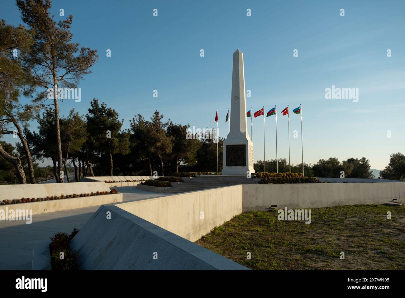 Flags of azerbaijan and turkey hi-res stock photography and images - Alamy