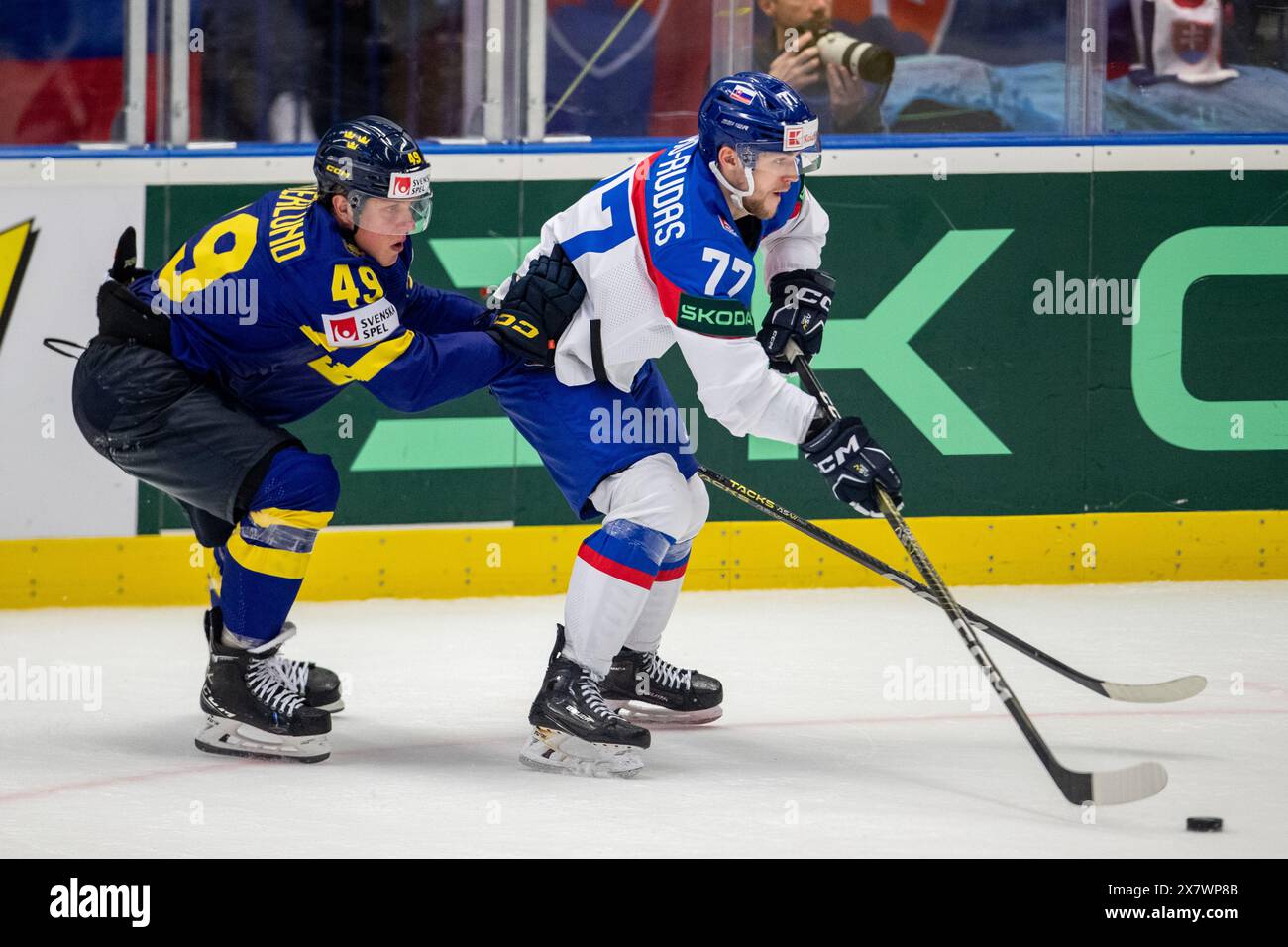 Ostrava, Czech Republic. 21st May, 2024. Sweden vs. Slovakia group B ...