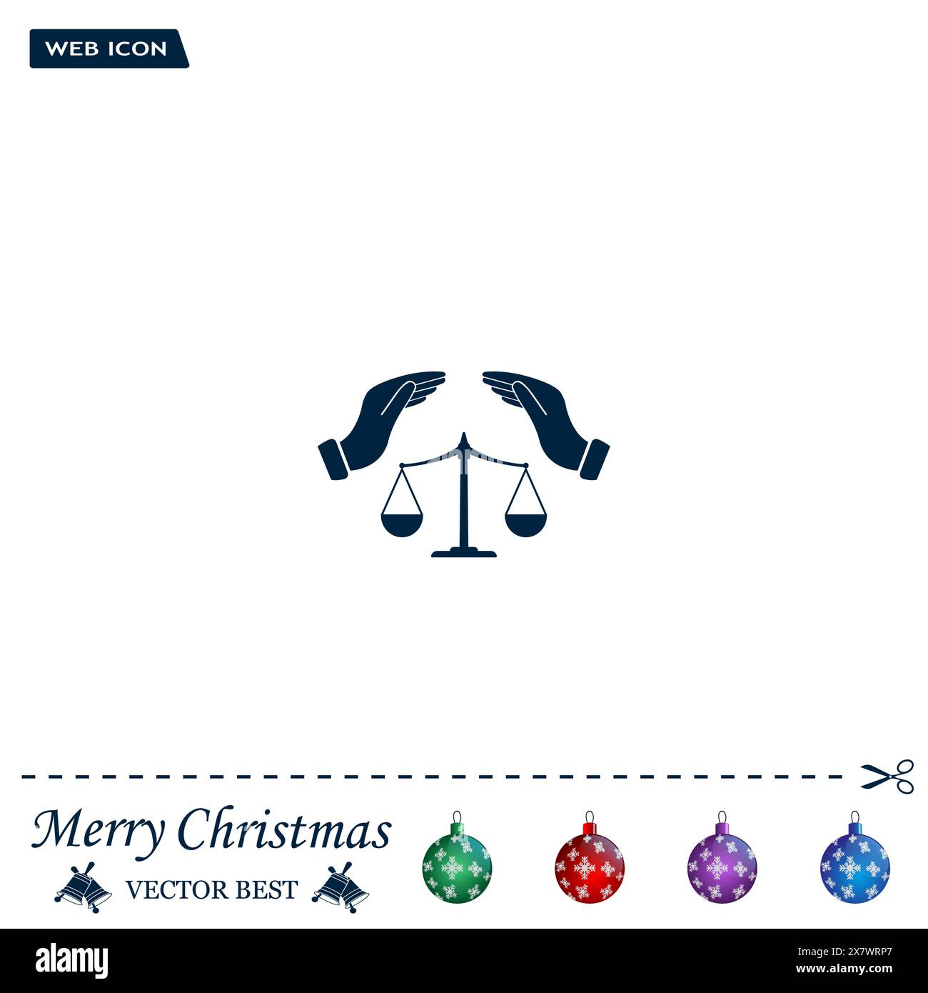 Unbalanced Scale Of Justice Vector