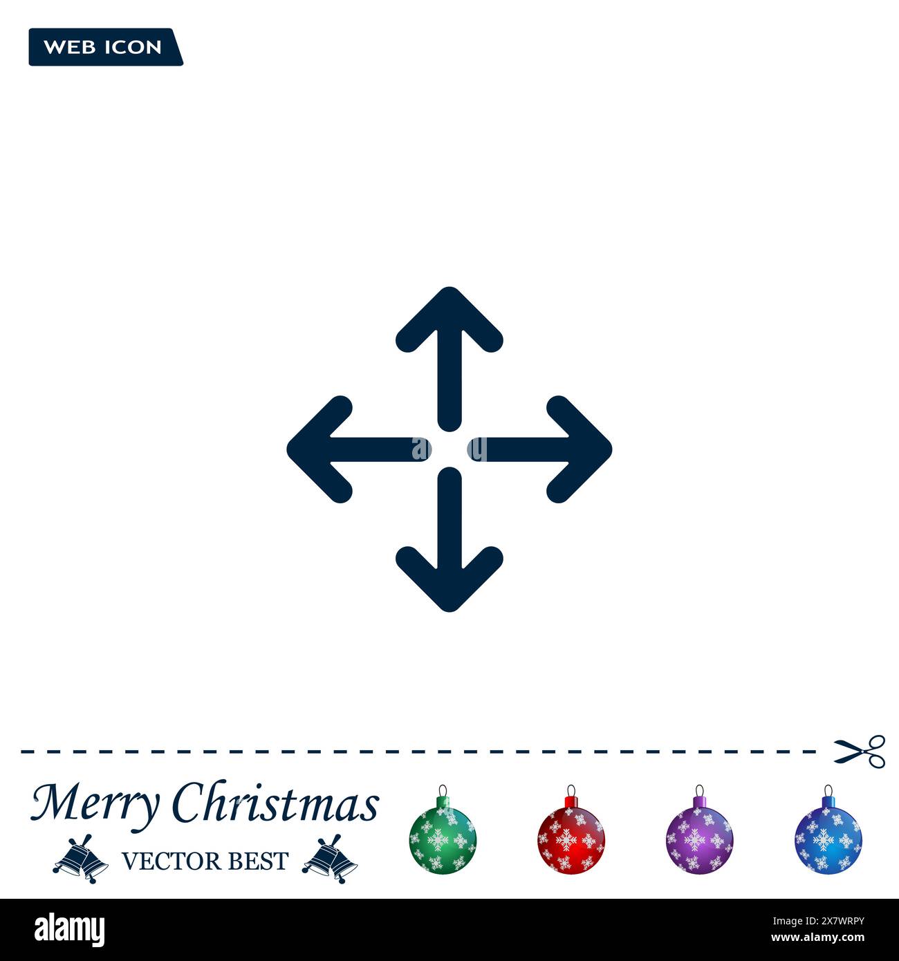 arrows vector icon Stock Vector Image & Art - Alamy