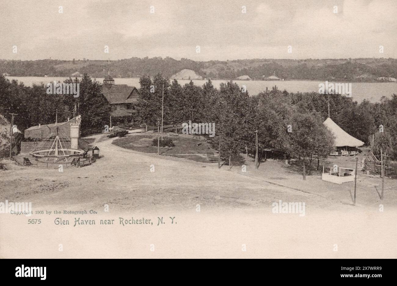 Glen Haven Hotel, near Rochester New York, 1905 Rotograph postcard ...