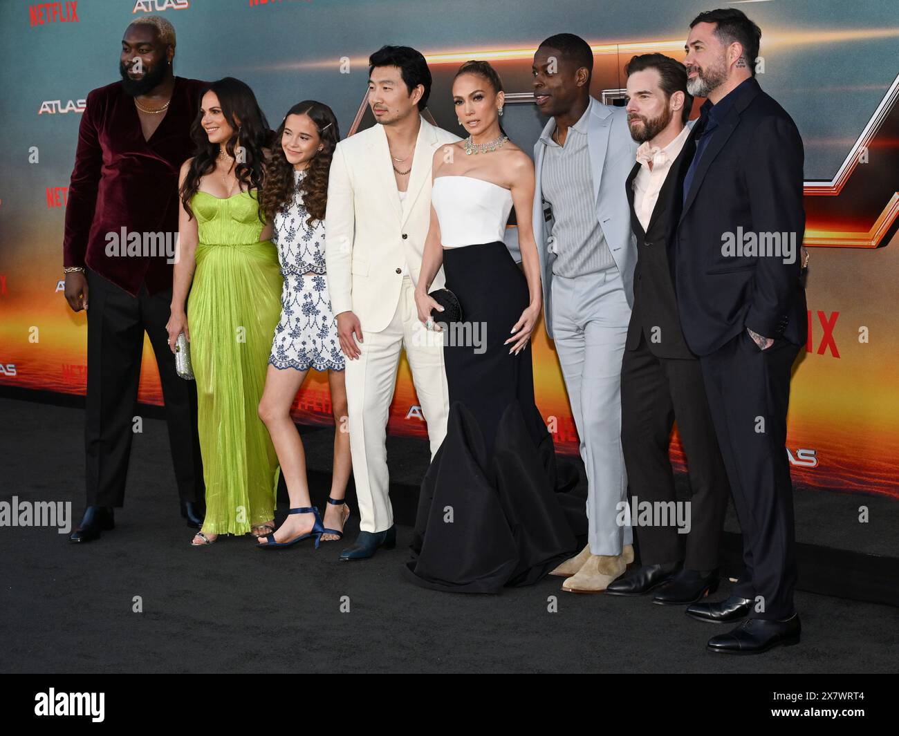 May 20, 2024, Hollywood, California, USA: (L-R) Abraham Popoola, Lana ...