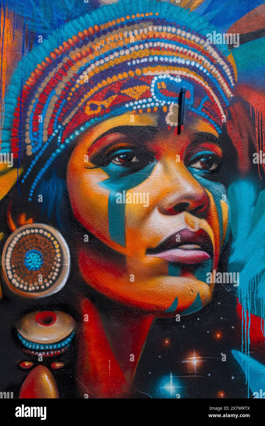 street art in Albuquerque, New Mexico Stock Photo - Alamy
