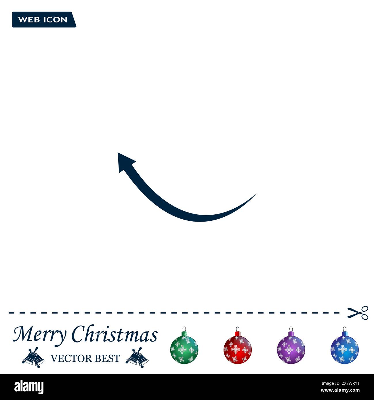 arrow indicates the direction. icon. vector design Stock Vector Image ...