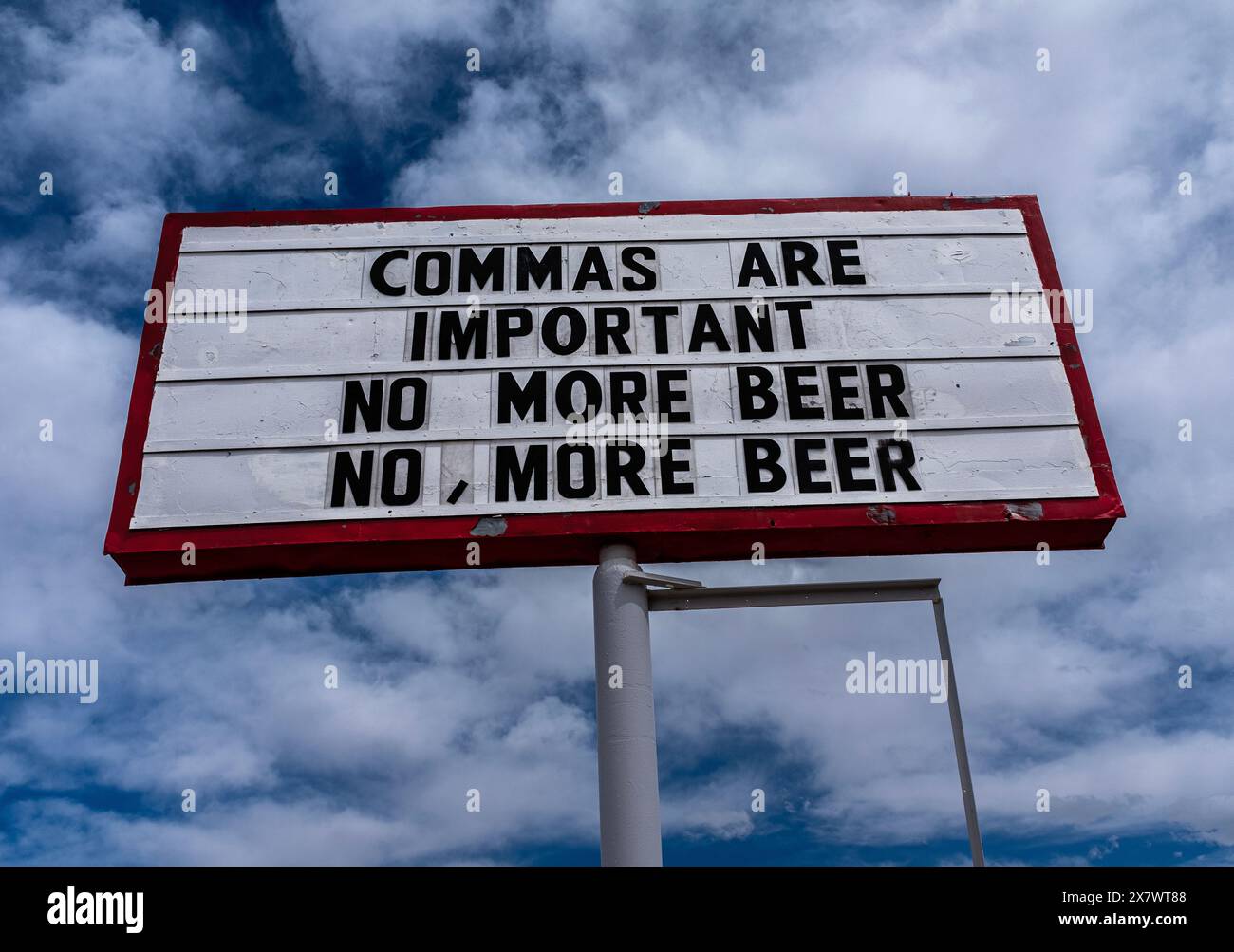 outdoor signage in Albuquerque, New Mexico Stock Photo - Alamy