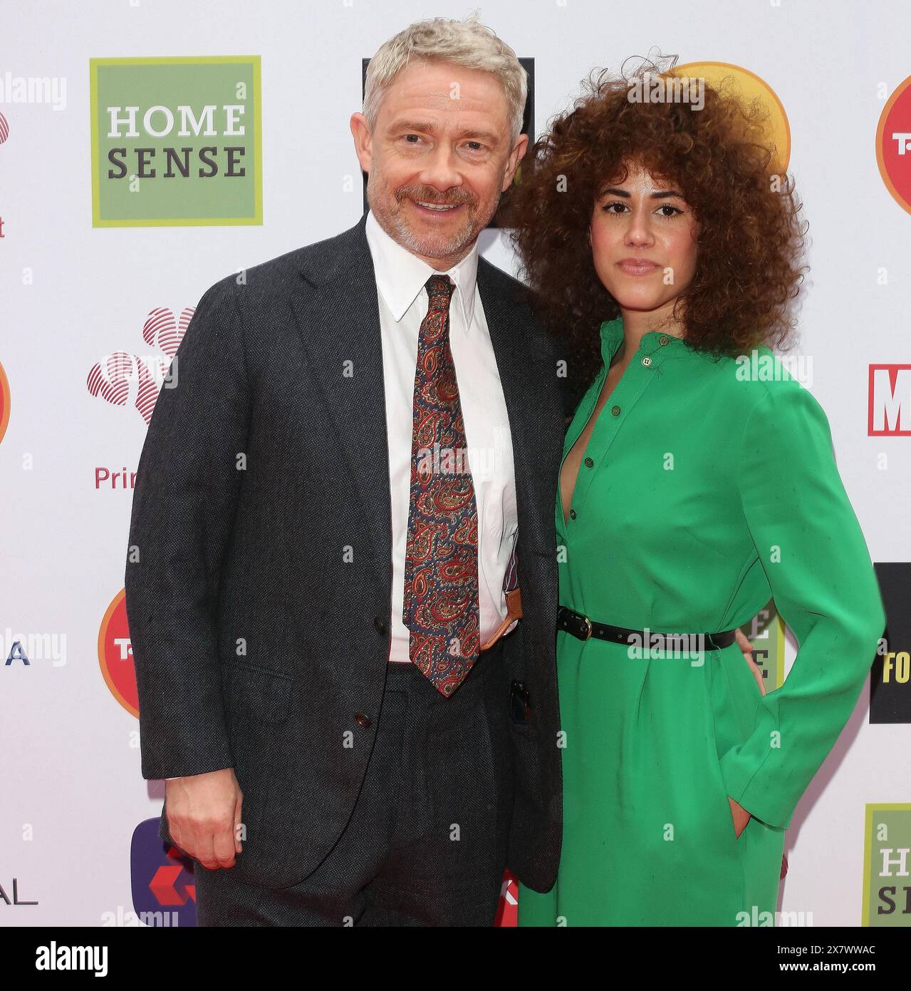 London. UK, 21/05/2024, Martin Freeman and Rachel Mariam attend Prince ...