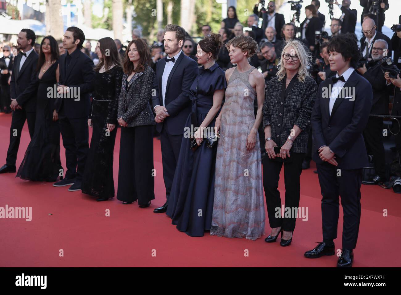 Cannes, France. 21st May, 2024. Marielle Duigou, Céleste Brunnquell, Marie Gillain, Matt Dillon ...