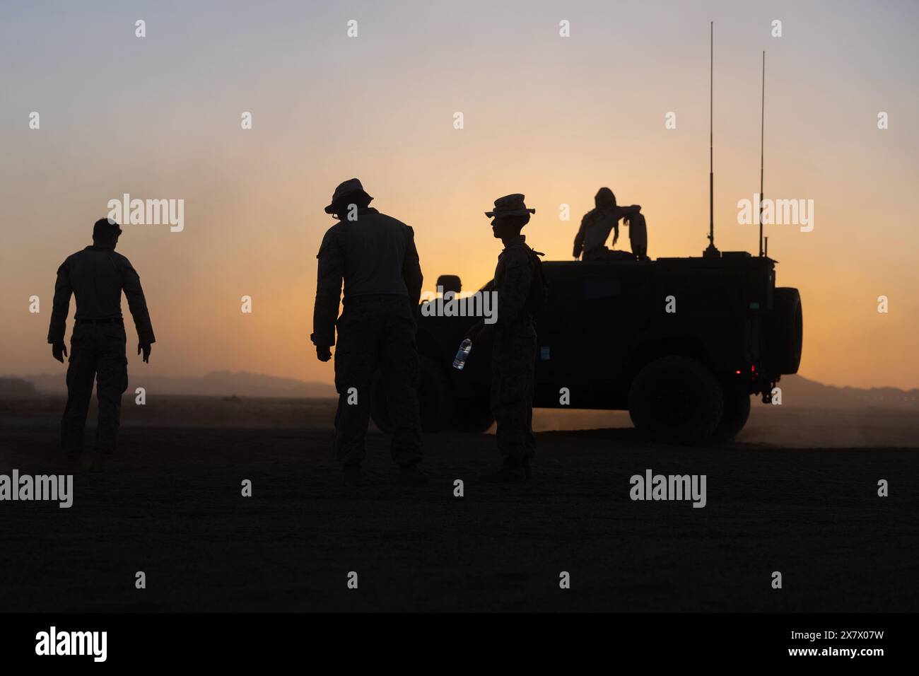 U.S. Marines with 2nd Distribution Support Battalion, Combat Logistics ...