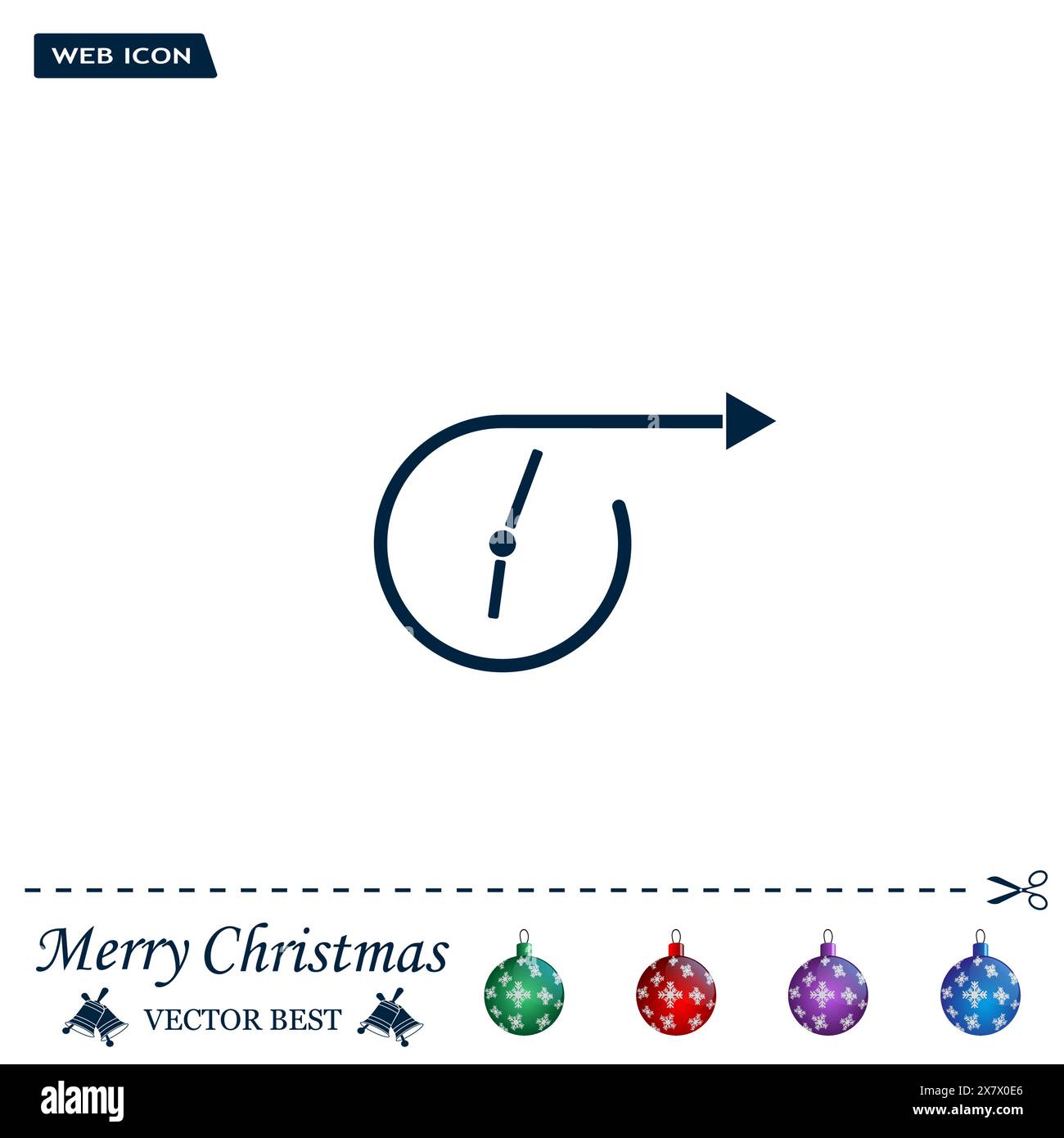 Vector time icon Stock Vector Image & Art - Alamy