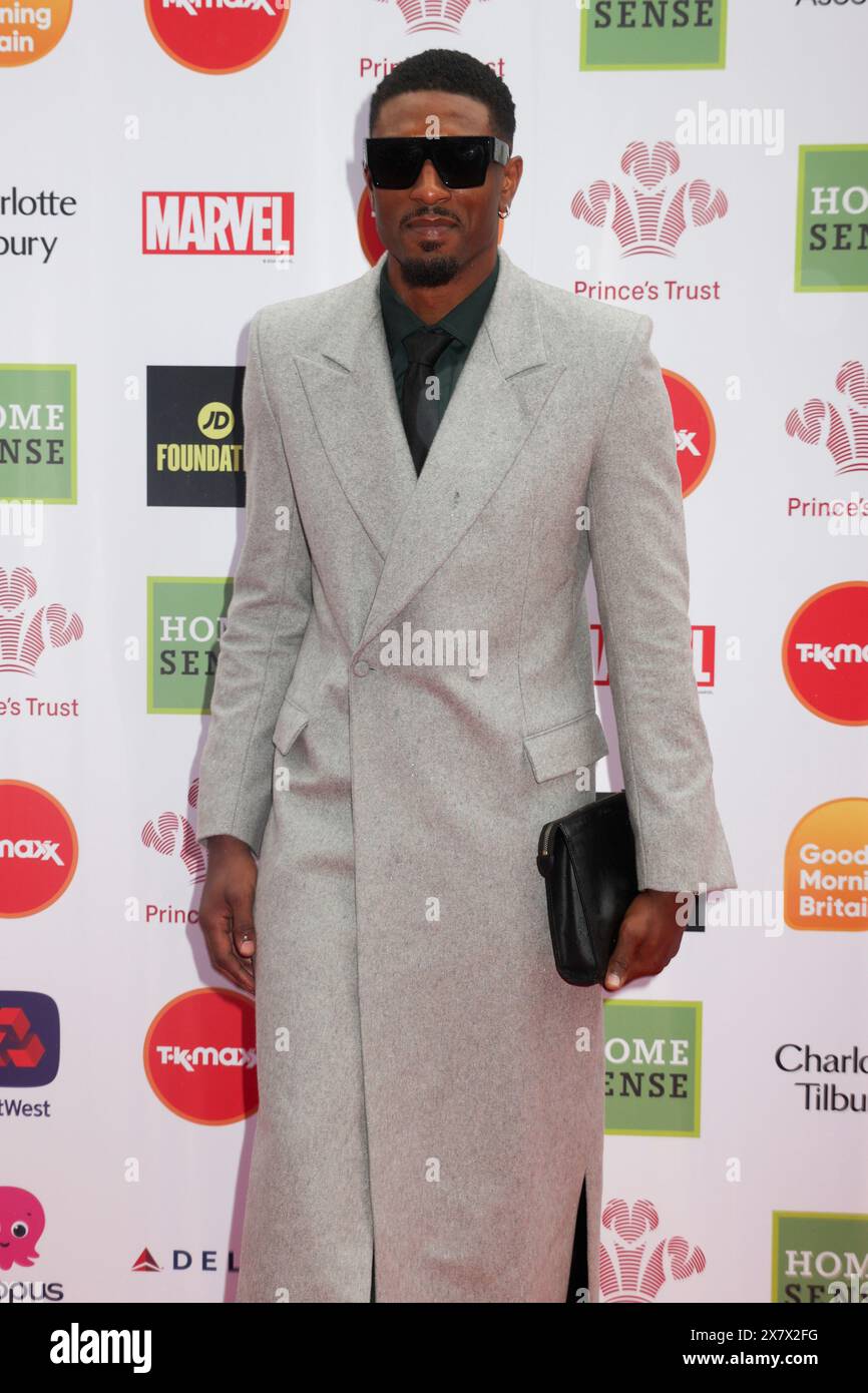 London, UK. 21st May, 2024. Ovie Soko attends The Prince's Trust Awards ...