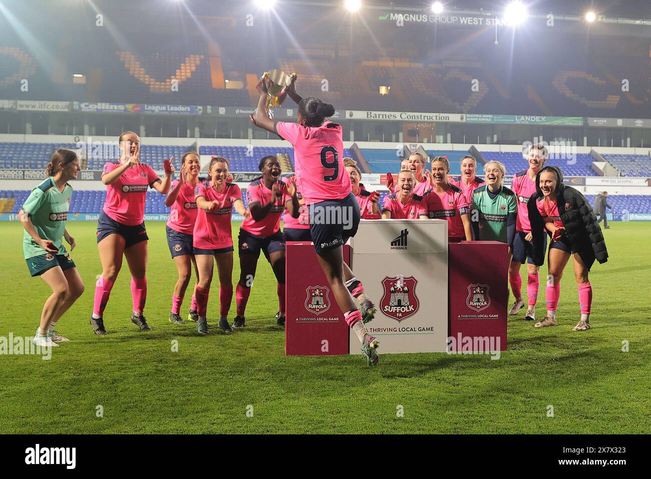 Ipswich, UK. 21st May, 2024. Ipswich, England, May 21st 2024: Action ...