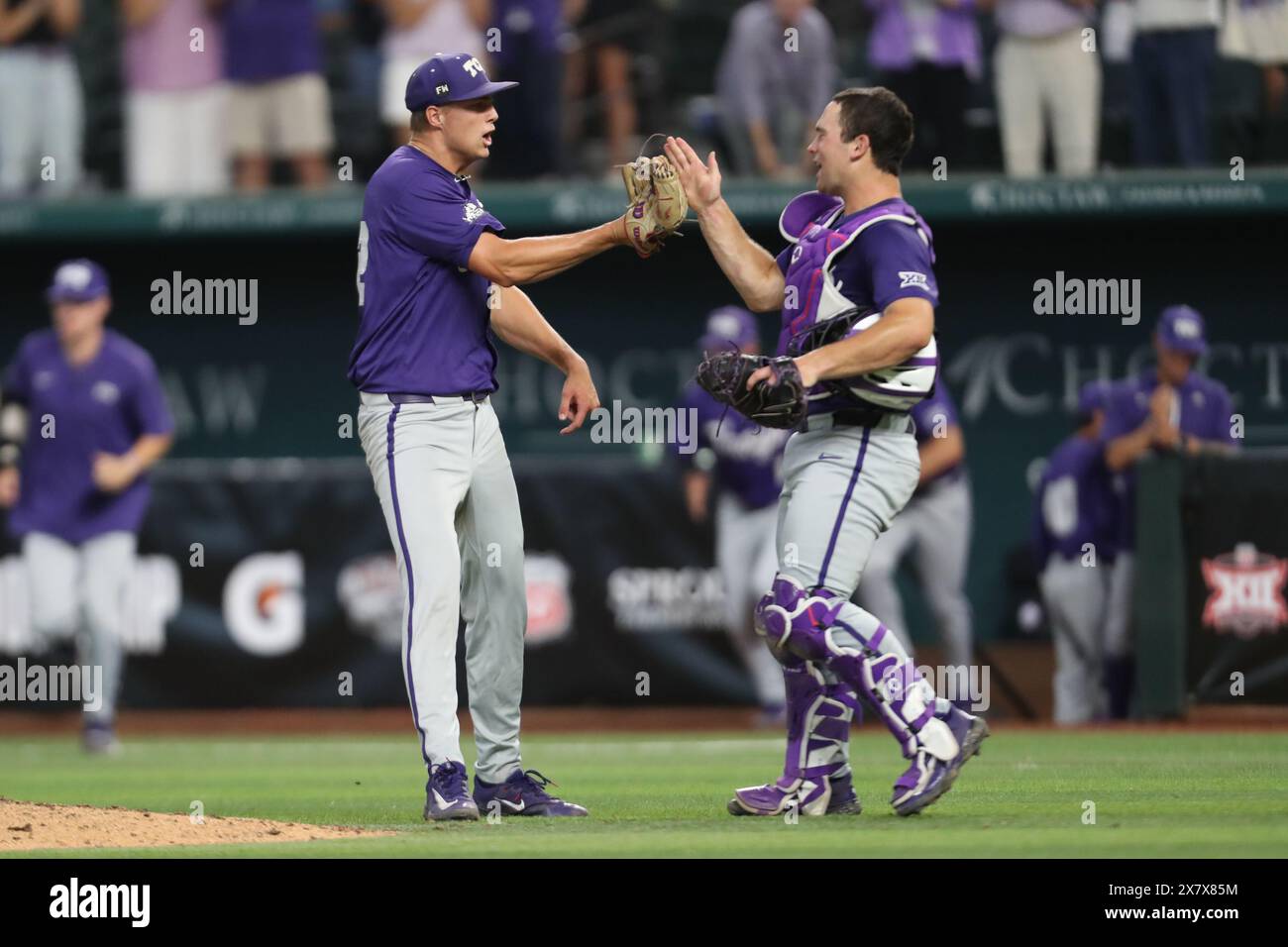 Arlington, Texas, USA. 21st May, 2024. TCU pitcher BRAEDON SLOAN (32 ...