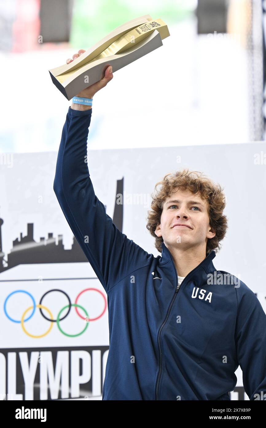 Shanghai, China. Credit: MATSUO. 19th May, 2024. Jagger Eaton (USA ...