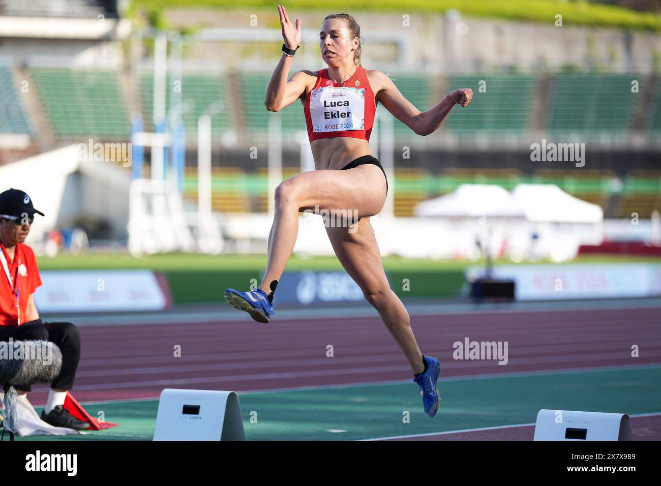 Hyogo, Japan. 21st May, 2024. Luca EKLER (HUN) Athletics : Kobe 2024 ...