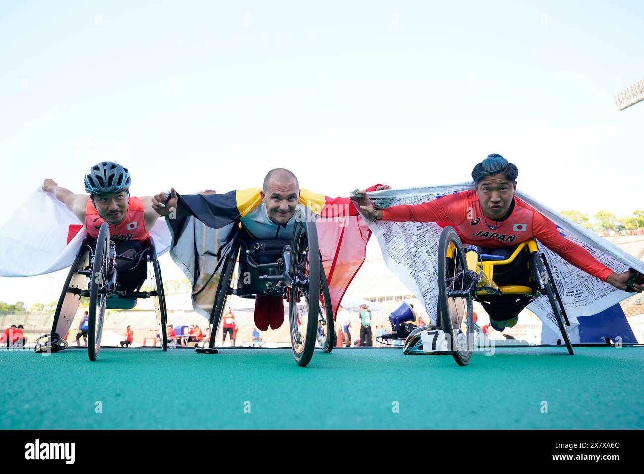 Kobe Japan. 21st May, 2024. (L-R) Tatsuya Ito (JPN), Maxime Carabin ...
