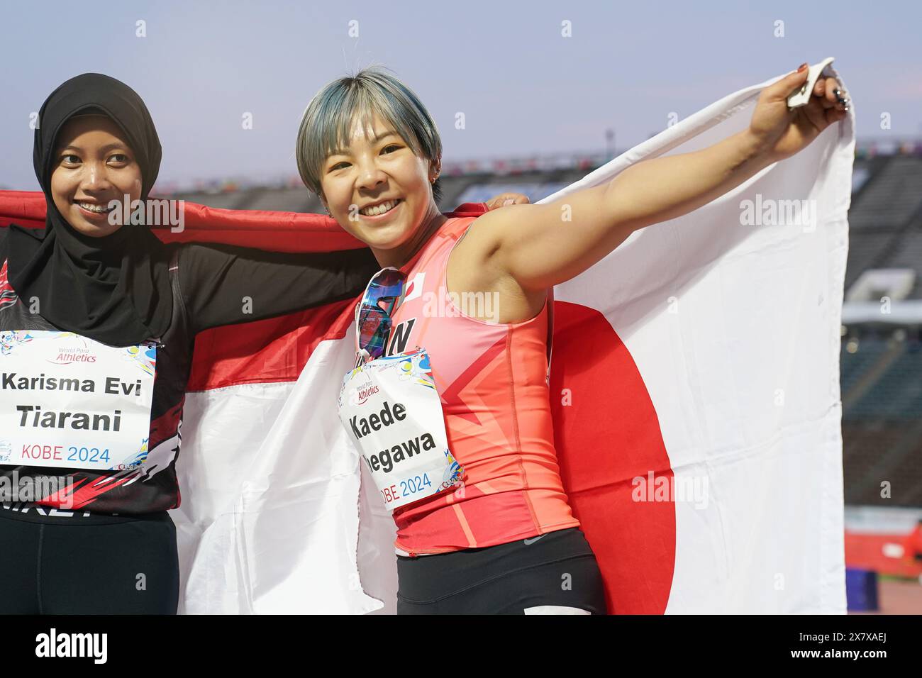 Hyogo, Japan. 21st May, 2024. Kaede Maegawa (JPN) Athletics : Kobe 2024 ...