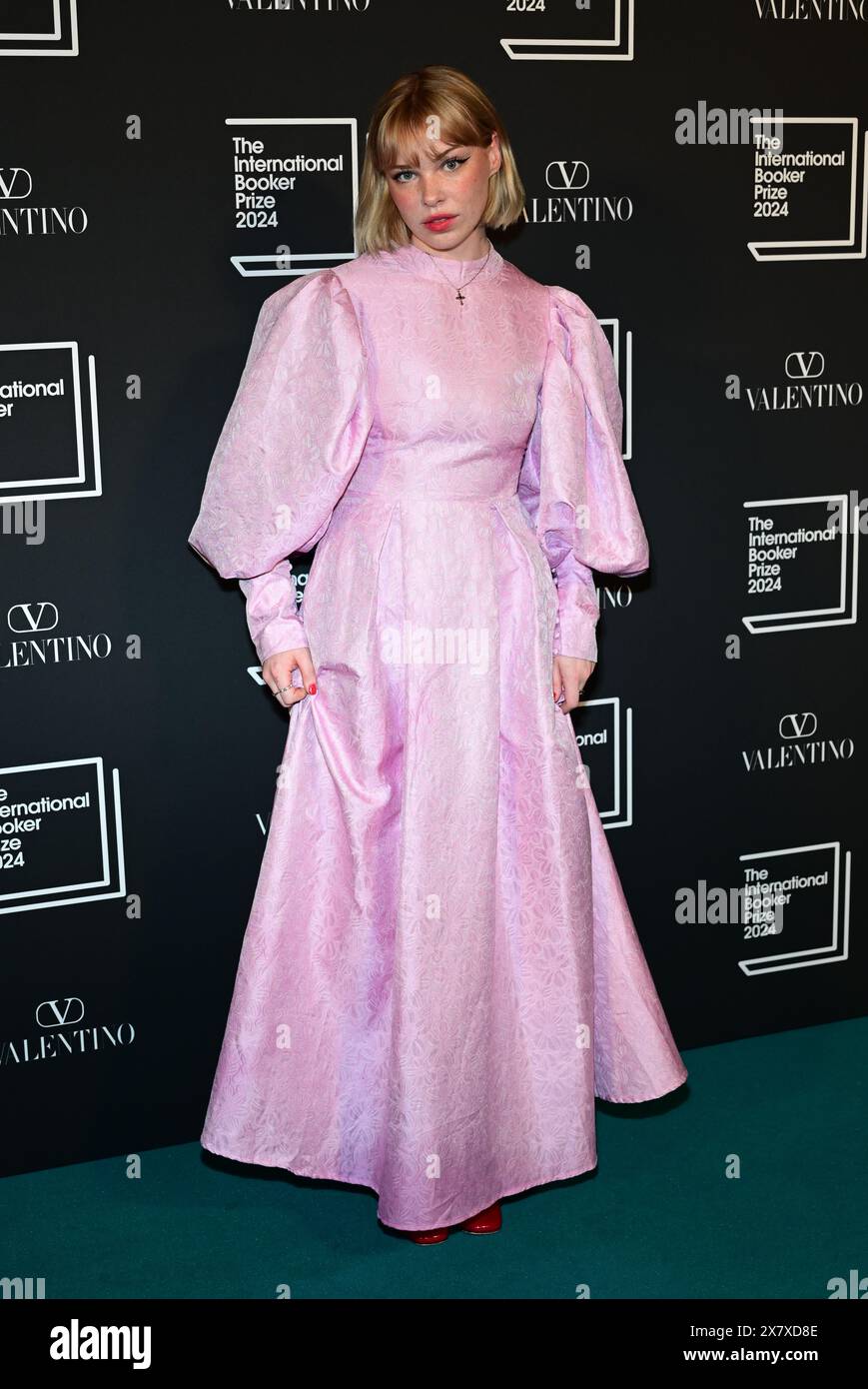 LONDON, ENGLAND - MAY 21 2024: Dakota Warren attends The International Booker Prize 2024 ...