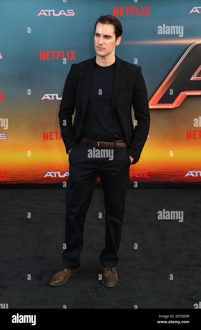 HOLLYWOOD, CALIFORNIA - MAY 20: Logan Hunt attends the Premiere For ...