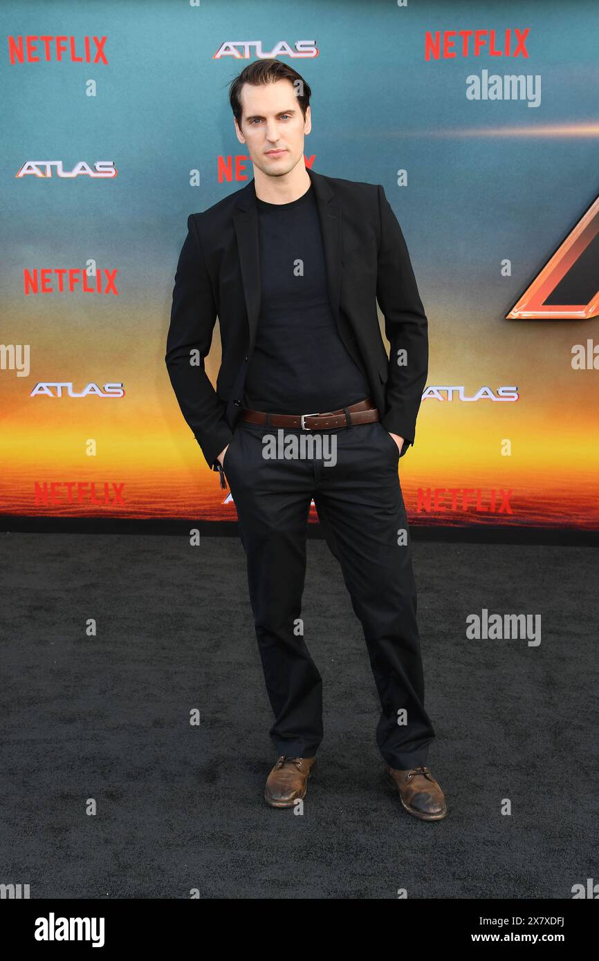 HOLLYWOOD, CALIFORNIA - MAY 20: Logan Hunt attends the Premiere For ...