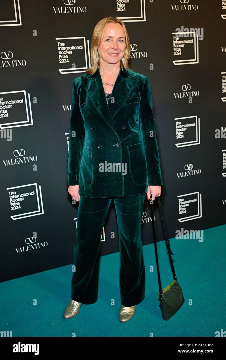 LONDON, ENGLAND - MAY 21 2024: Katie Razzall attends The International Booker Prize 2024 ...