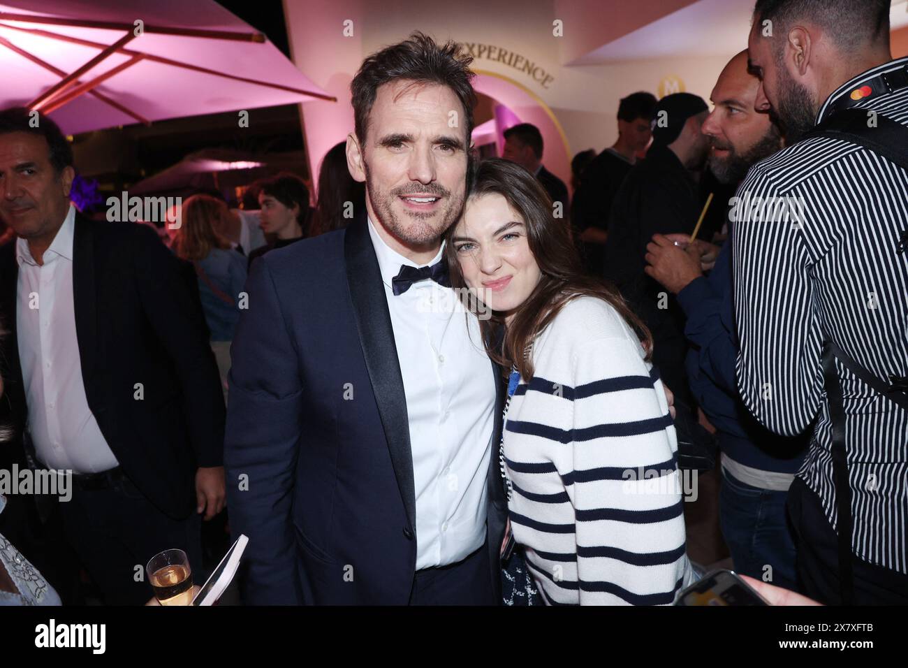 Matt Dillon and Anamaria Vartolomei attending Maria Party held at the ...
