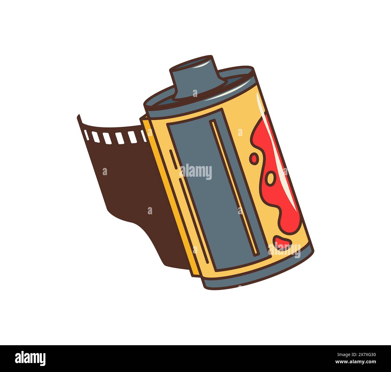 Pop art photo illustration cartoon Cut Out Stock Images & Pictures - Alamy