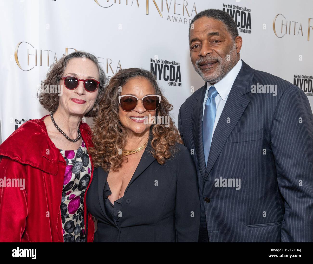 Bebe Neuwirth, Debbie Allen and Norm Nixon attend the 2024 Chita Rivera ...