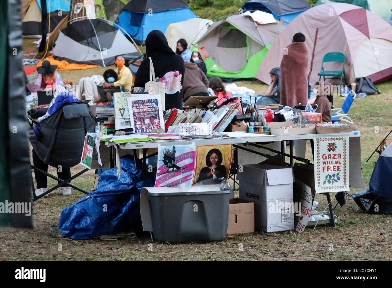 May 20, 2024, Santa Barbara, California, U.S.A: Check in table at the ...