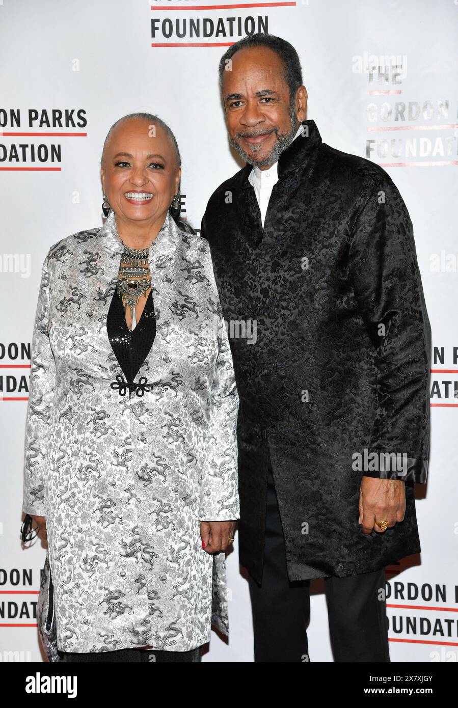Daphne Maxwell Reid, left, and Tim Reid attend the Gordon Parks ...