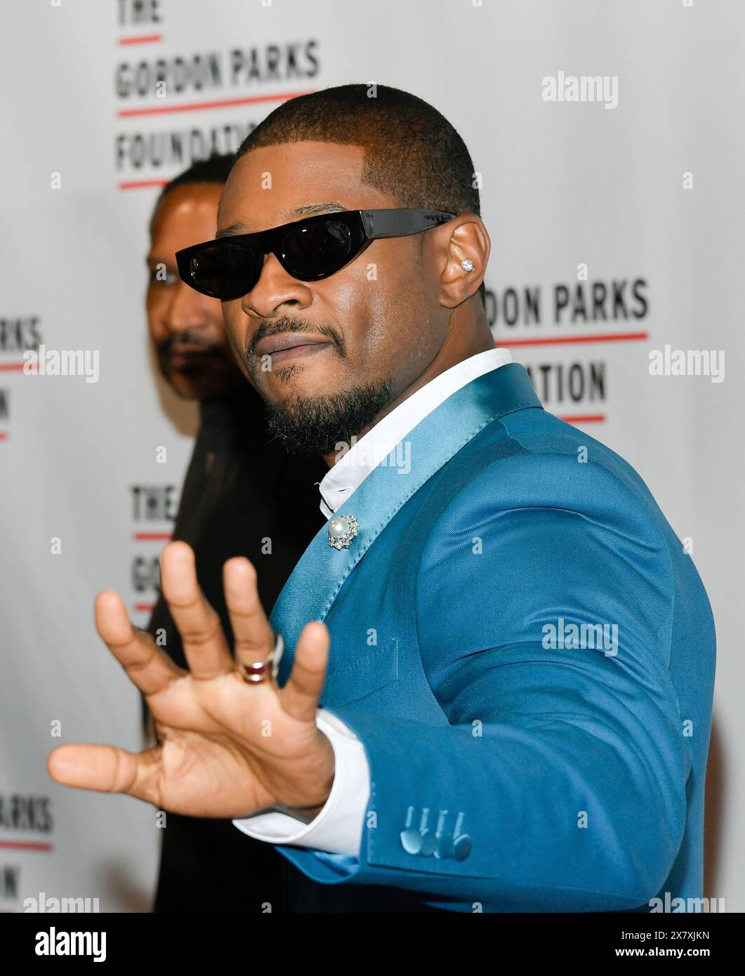 Usher Raymond attends the Gordon Parks Foundation Gala at Cipriani 42nd ...