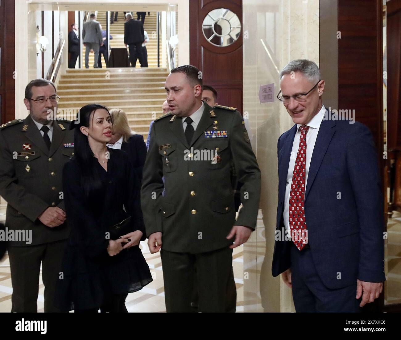 Non Exclusive: KYIV, UKRAINE - MAY 20, 2024 - Ambassador Extraordinary ...