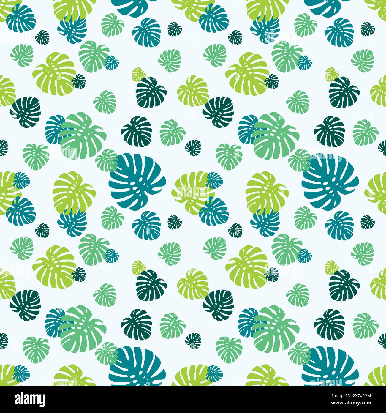 Monstera leaves seamless pattern. Monstera Background Vector Stock Vector Image & Art - Alamy