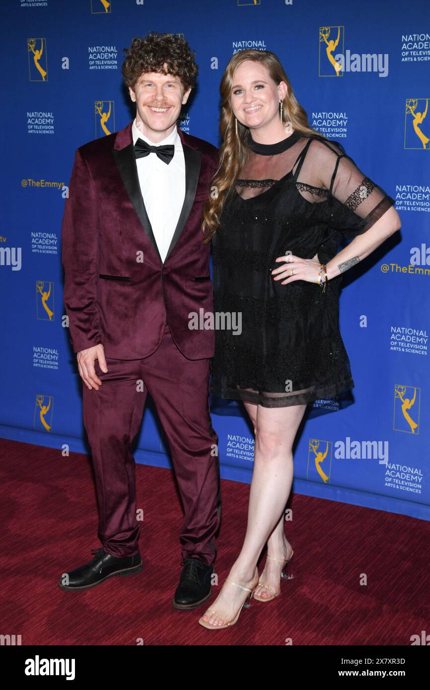 New York, USA. 21st May, 2024. Marcos Meconi and Kimberly Brown ...