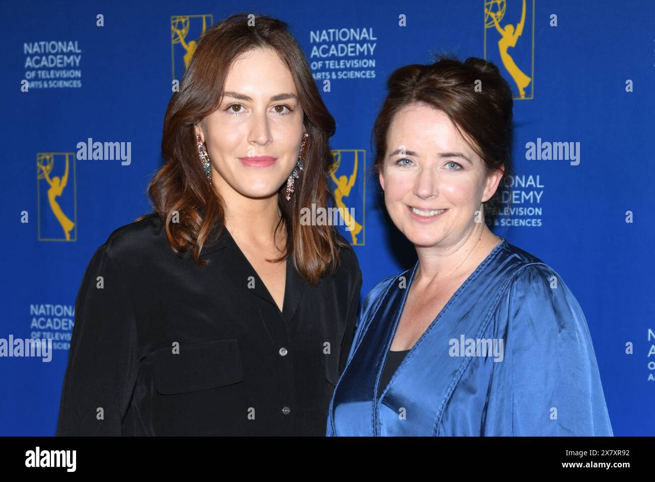 New York, USA. 21st May, 2024. Sarah Thomson and Anne McLoughlin ...