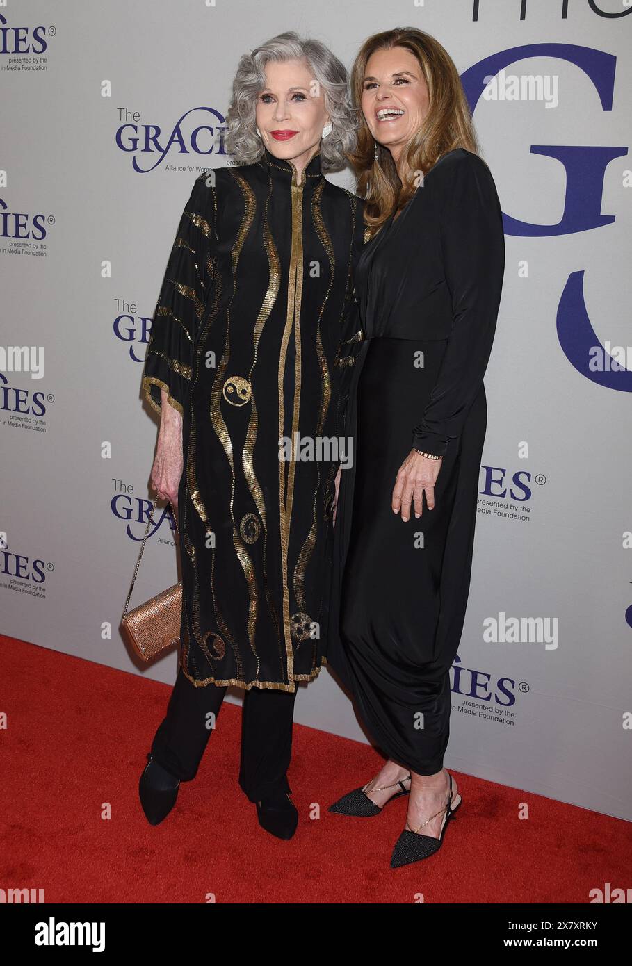Beverly Hills, USA. 21st May, 2024. Jane Fonda and Maria Shriver ...